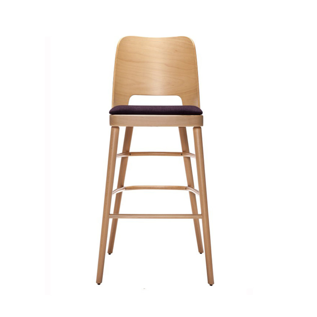 TABURETE BRISTOL TAPIZADO - Muebles de diseño en Soluciones Contract